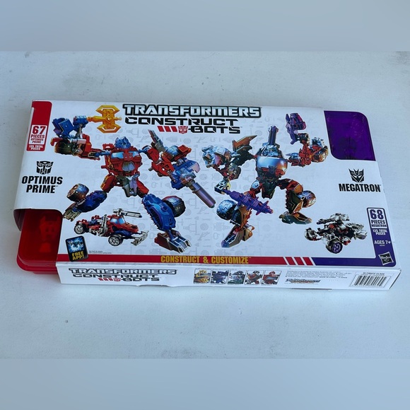 Hasbro | Toys | Transformers Construct Bots Optimus Prime And Megatron ...